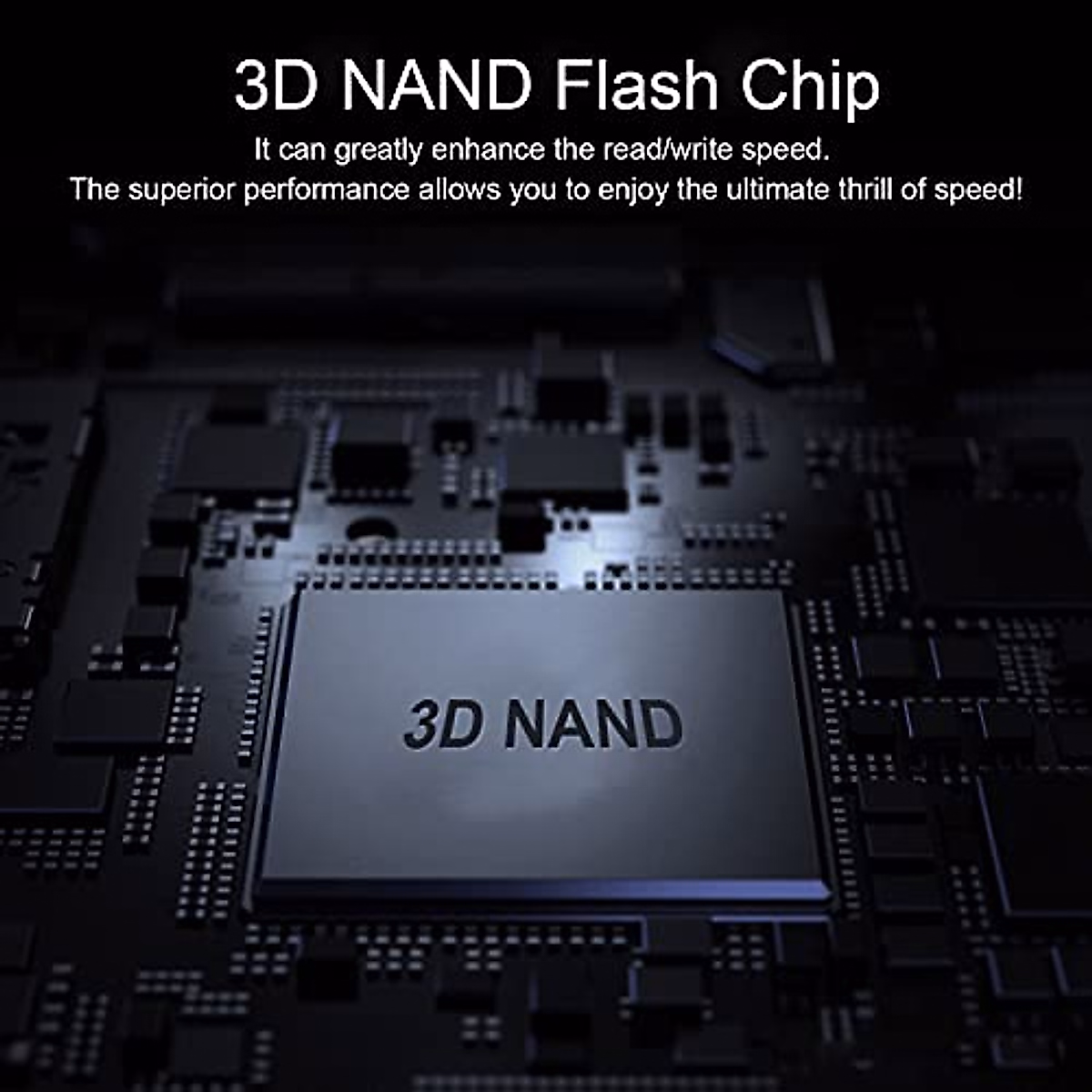 kimtigo 2.5" Internal SSD 1TB, 3D NAND Solid State Drive, SATA III 6Gb/s 2.5 inch 7mm (0.28”), Read up to 550MB/s