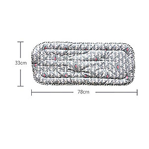 Baby Seat Pad Liner,Cotton Baby Stroller Pad Breathable Stroller Cushion for Kid Outdoor Sports(Pink Gray Cross)