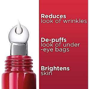 L'Oreal Paris Skincare Revitalift Triple Power Anti-Aging Eye Cream, Under Eye Treatment, with Pro Retinol, Hyaluronic Acid & Vitamin C to reduce wrinkles, de-puff and brighten skin, 0.5 fl. oz.