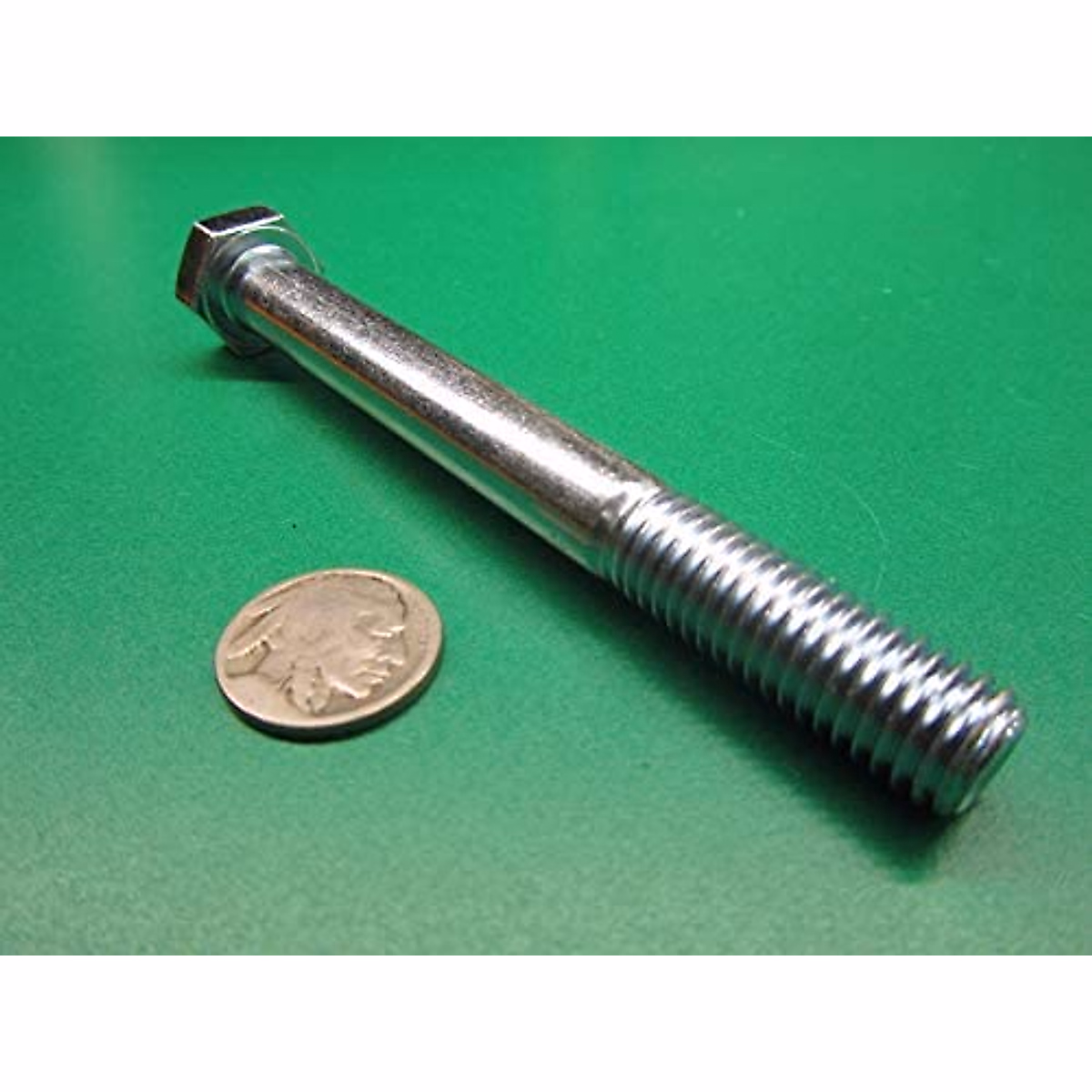 Class 10.9 Zinc Steel Hex Bolts PT M12 x 1.75 mm x 110 mm Long 5 pcs