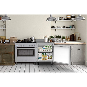 KoolMore RWT-1D-6C Commercial, Refrigerator Single Door, Stainless Steel