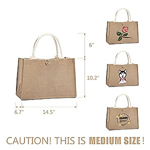 Beach Tote Jute Bags,Shopping,HTV