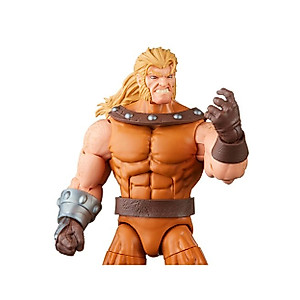 Marvel Legends Series Sabretooth, 6-Inch Scale Action Figure Toy, Premium Design, 1 Figure, 3 Accessories, and 1 Build-A-Figure Part