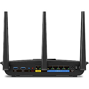 Linksys EA7500 Dual-Band Wi-Fi Router for Home (Max-Stream AC1900 MU-Mimo Fast Wireless Router)