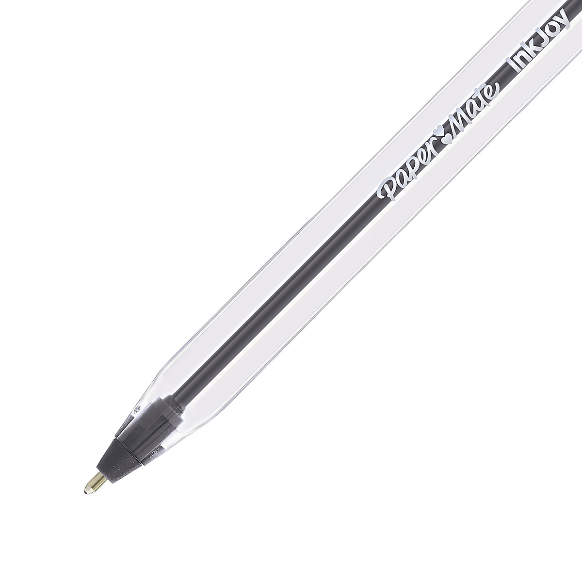 Paper Mate 2013158 InkJoy 50ST Ballpoint Pens, Ultra Smooth Ink, Reliable and Fluid 1.0mm Medium Tip, Pack of 24, Black