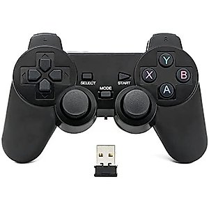QUMOX 2.4GHz wireless gamepad joystick joypad game controller for PC (doesn't support win10)