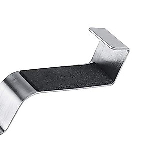 Towel Bar, Cabinet Drawer Towel Hanging Rack Storage Holder Over Door Hanger Towel Holder Over The Cabinet for Hotel Kitchen Bathroom(Short)