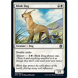 Magic: the Gathering - Blink Dog (003) - Foil - Adventures in The Forgotten Realms