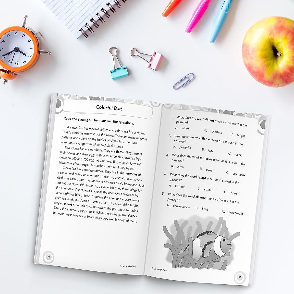 Carson Dellosa | Skill Builders Reading Comprehension Workbook | 3rd Grade, 80pgs