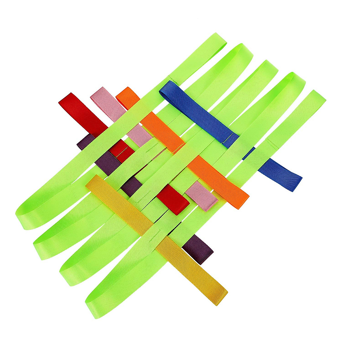 2 Packs Short Walking Rope with 12 Handles Outdoor Safety Daycare Rope for Preschool Kids Children Toddlers Daycare Schools Teachers, 12 Children 2 Adults