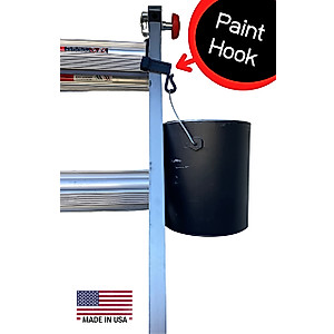 Paint Hook, Black, 5.75 x 3.5 x .5