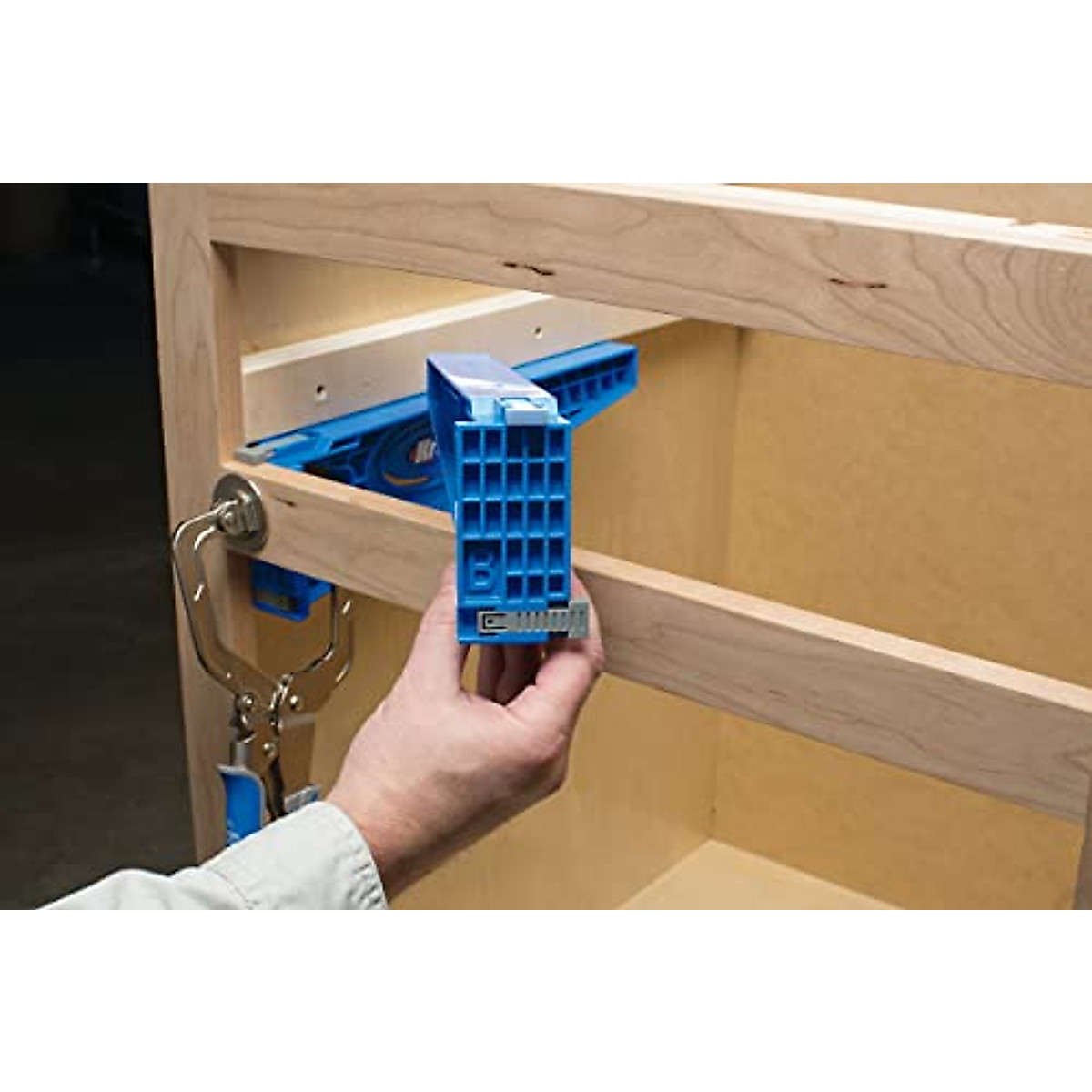 Kreg Drawer Slide Jig (Set of 2) and Concealed Hinge Jig | KHI-Slide & KHI-Hinge