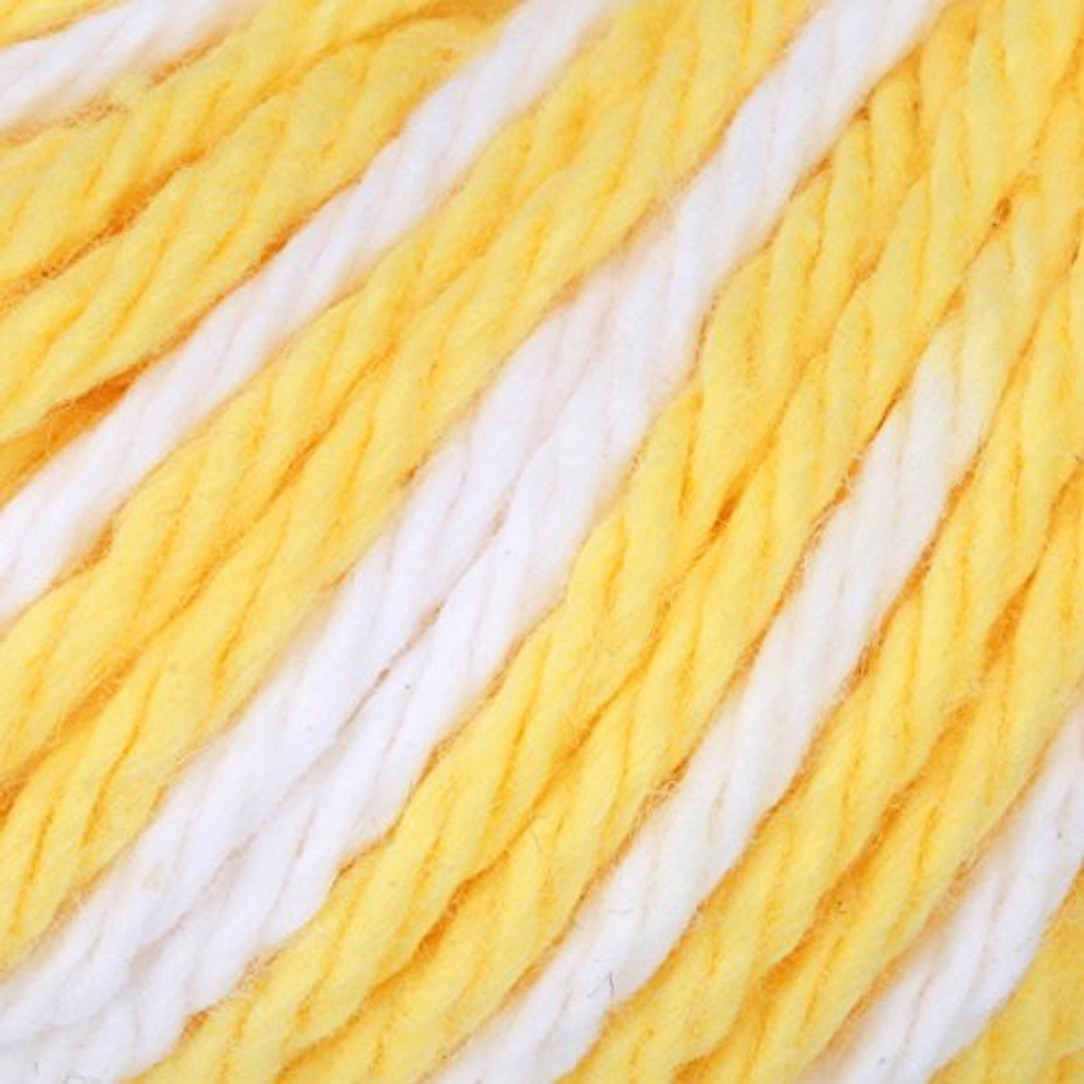 Lily Sugar 'N Cream The Original Ombre Yarn, 2oz, Gauge 4 Medium, 100% Cotton, Daisy - Machine Wash & Dry