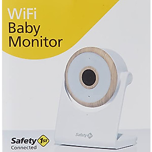 Safety 1st Connected 1080P WiFi Baby Monitor — Motion & Sound Notifications, Encrypted Hd Streaming from Anywhere, Advanced Night Vision, iOS and Android Compatible
