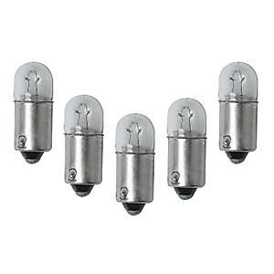 DGBRSM 5PCS 12V 0.25A 3W LED Light Bulb Bayonet Base Krypton Replacement Bulb for Flashlights and Emergency Lights Work Light Flashlight Bulbs Bulb Torches Work Light Flashlight Bulbs