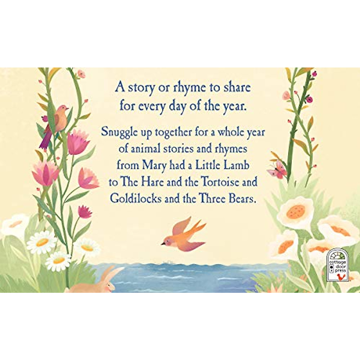 365 Animal Stories and Rhymes: Short Nursery Rhymes, Fairy Tales and Bedtime Collections for Children (Children's Padded Storybook Treasury)