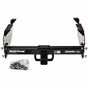 Draw-Tite 41947 Class 5 Ultra Frame Trailer Hitch, 2 Inch Receiver, Black, Compatible with 2007-2021 Chevrolet Silverado 3500 HD, 2001-2007 Chevrolet Silverado 3500