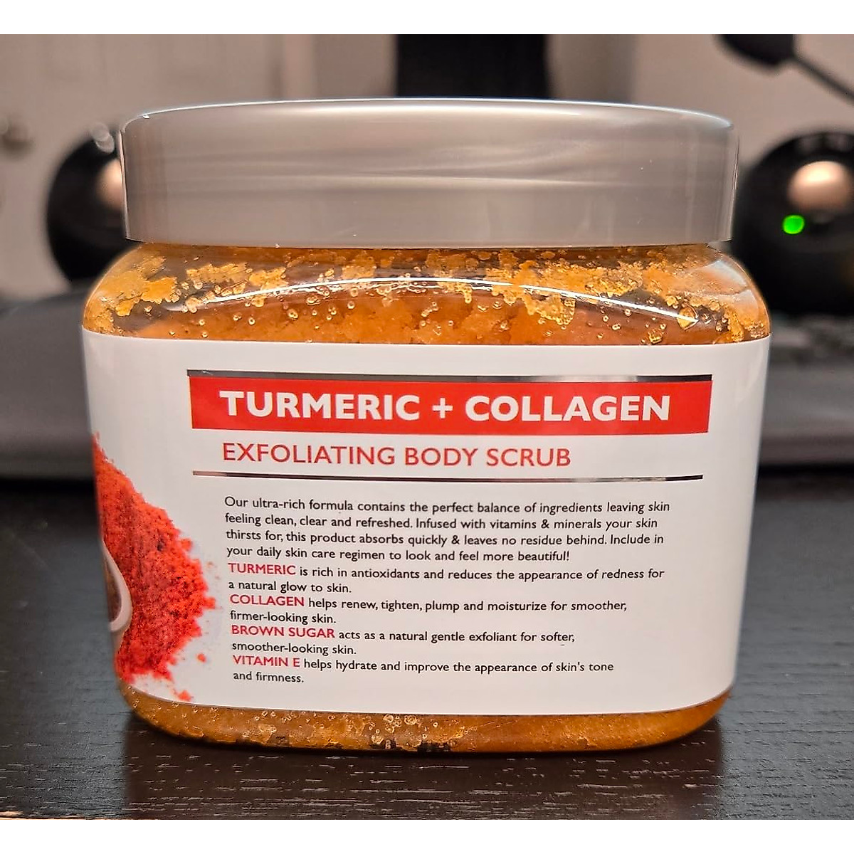 Spascriptions Body Scrubs 21 Oz (21 oz, Turmeric)