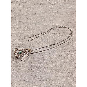 joymiao Long Boho Necklace Womens Leather Necklace Birdcage Leather Pendant Necklace Circle Long Choker Necklaces for Women