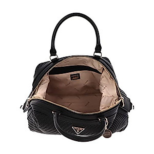 GUESS Hassie Soho Satchel Black One Size