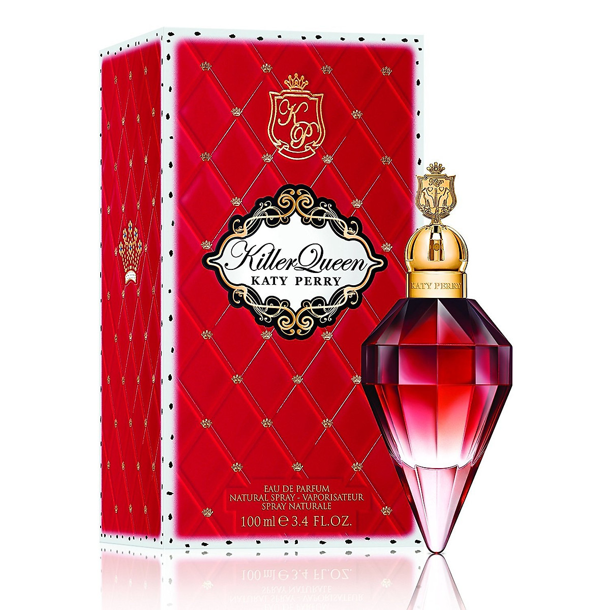 Katy Perry Killer Queen Eau de Parfum Spray for Women, 3.4 Ounce