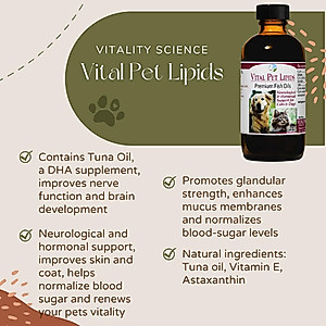 Vital Pet Lipids for Cats & Dogs 4oz