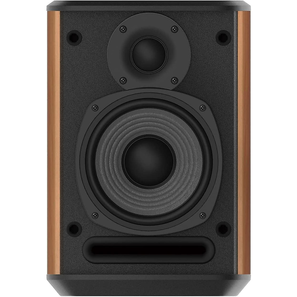 Edifier Mic-Free Smart Speaker, Works with Alexa, Supports AirPlay 2, Spotify Connect, Tidal Connect, 40W RMS Wi-Fi and Bluetooth Sound System, No Microphone, MS50A