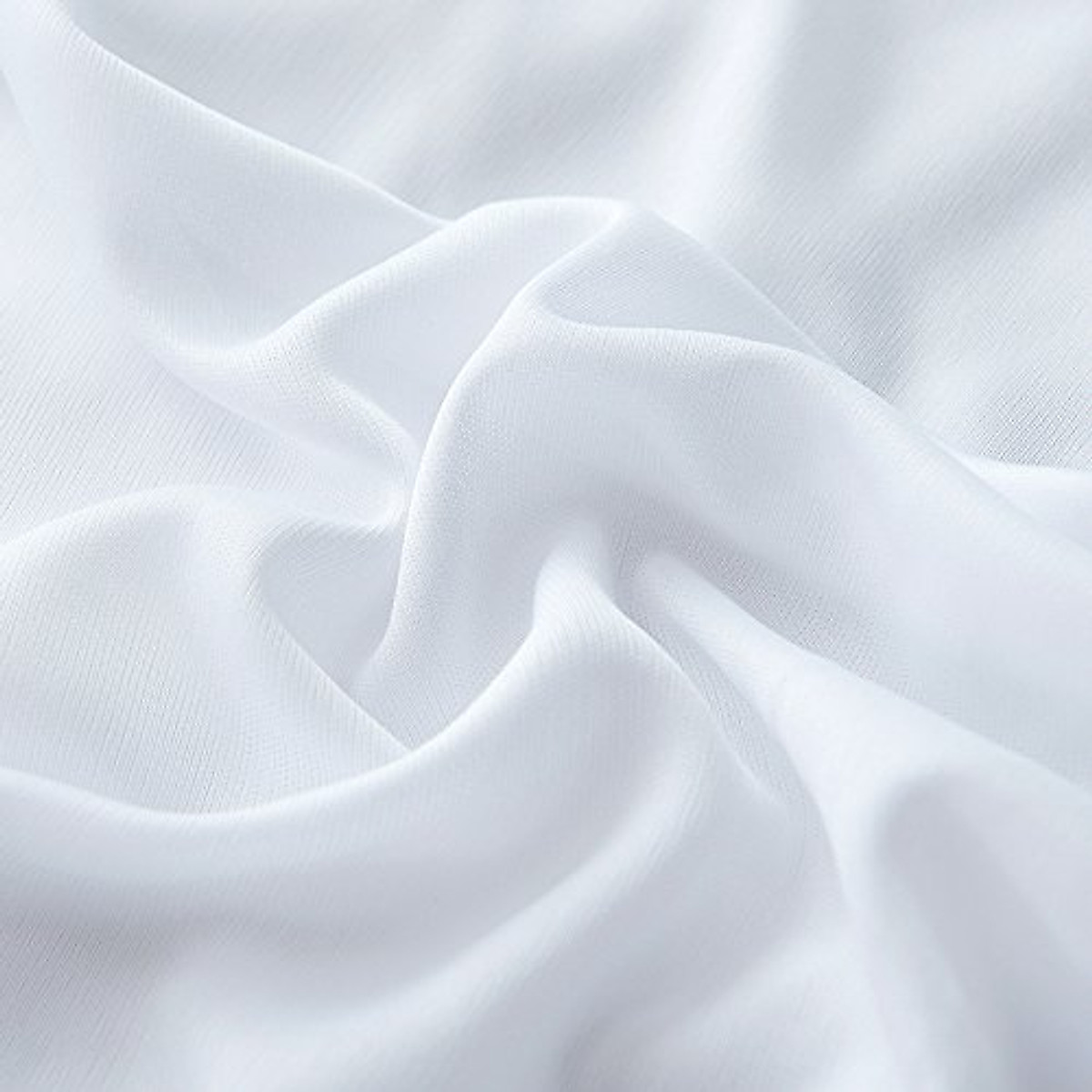 Fitted Crib Sheets Waterproof White Crib Toddler Mattress Protector Cover for Kids Baby Breathable Washable Bed Fitted Sheets Soft 8" Deep (Crib 28"x52")