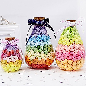 Yeooyoor 1030 sheets Origami Stars Papers Package DIY Paper - 27 Colors