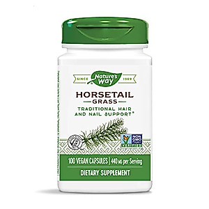 Nature's Way Premium Herbal Horsetail Grass 440 mg 100 VCaps