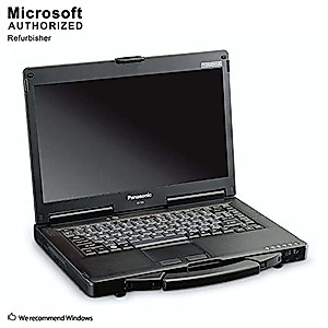 Panasonic Toughbook CF-53 Laptop PC, 14 HD Display, Intel i5-2520M 2.5GHz, 16GB RAM, 1TB SSD, Windows 10 (Renewed)