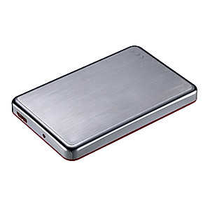 BIPRA U3 2.5 inch USB 3.0 NTFS Portable External Hard Drive - Red (80GB)