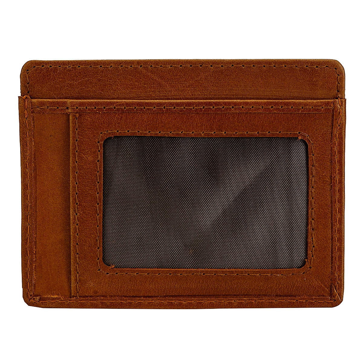 FINELAER Leather Slim Front pocket Wallets For Women