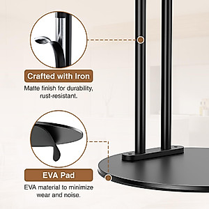 giffgiss Tumbler Lid Organizer 2 Pack(0.79" Width): Holding Up to 11 lids - Metal Holder with 10 Inches of Vertical Space for Kitchen Cabinet Countertop Storage - for Yeti/Stanley/Simple Modern Cups