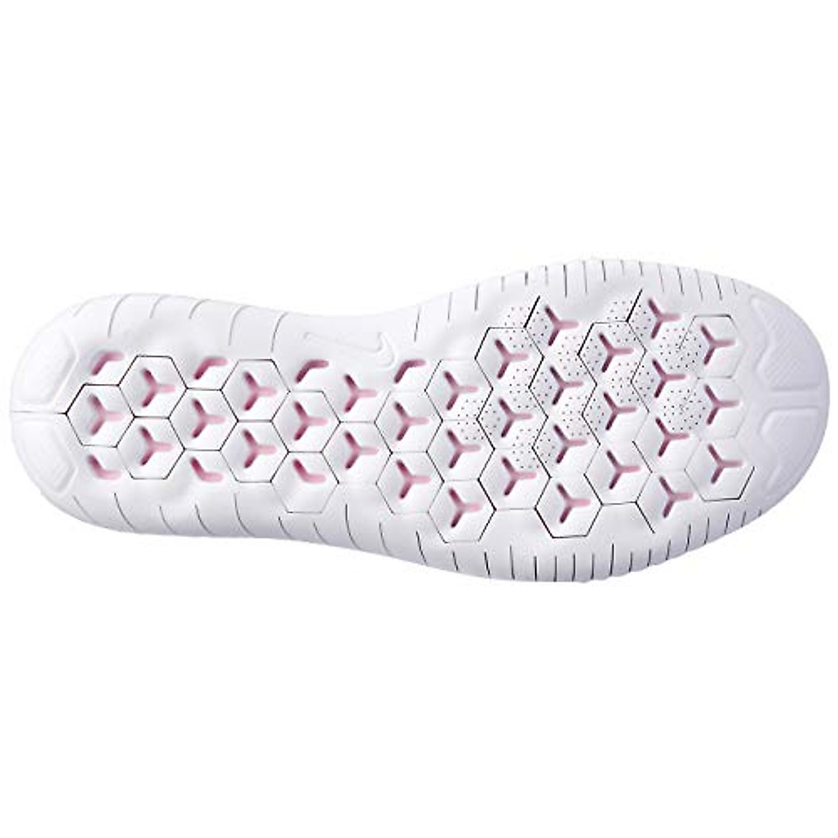 Nike Free RN Flyknit 2018 Women's Running Shoe Black/White-Pink Foam 8.5