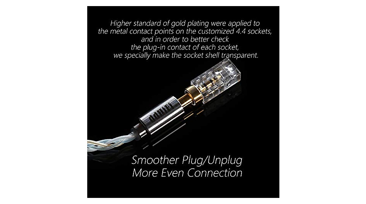 DD ddHiFi DJ44C 4.4mm to 3.5mm Audio Adapter
