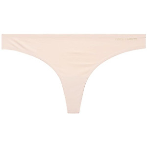 Vince Camuto Women's Thong Underwear - 5 Pack/10 Pack Ultra Soft & Sexy Lingerie - Breathable Panties for Women, Size Medium, Rose Assorted (5 Pack)