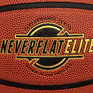 Spalding NeverFlat Elite Indoor-Outdorr Basketball 29.5"