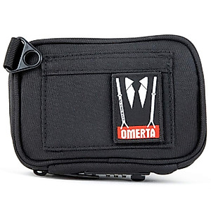 DIME BAGS Smell-proof Boss with Lock Padded Pouch with Activated Carbon Technology | 3-Digit Combo Lock | Low-Profile, Sleek Design (7 Inch, Black)