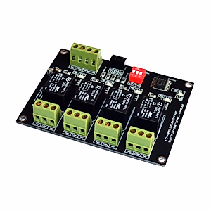 4 Channel I2C Electromagnetic Relay Module Compatible with Arduino, Raspberry and MCU 3.3V 5.0V iot Chip on Boards is Either PCF8574 or PCF8574A