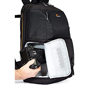 Lowepro Fastpack BP 250 AW II - A Travel-Ready Backpack for DSLR and 15" Laptop and Tablet