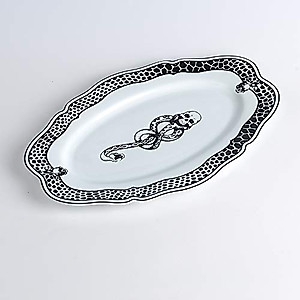 Harry Potter Voldemort Death Eater Dark Mark Porcelain 14" Serving Platter