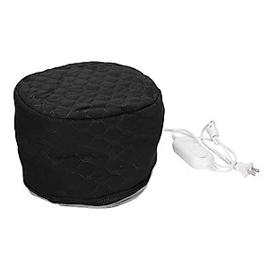 US Plug 110V Adjustable Hot,Household Electric Heating Hat, Oil Treatment Hat, for Hair Care, Hair Steamer Heating Cap for Deep Conditioner, Hair Spa Beauty Steamer Nourishing Hot