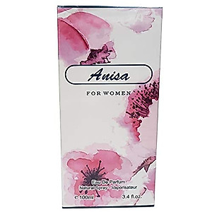 J & H VARIETY PERFUME J&H ANISA for Women, Eau de Parfum Spray, Wonderful Gift, Ultra-feminine Fresh, Daytime and Casual Use, for all Skin Types, a Classic Bottle, 100Ml/ 3.4 Fluid Ounce