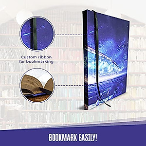 Healinic Creations HEALINIC CREATIONS Book Covers for textbooks, Stretchable Book Covers for Classroom Textbook Protection and Care, Durable Book Cover, Reusable Book Sock Easy to Put On Pack of 6