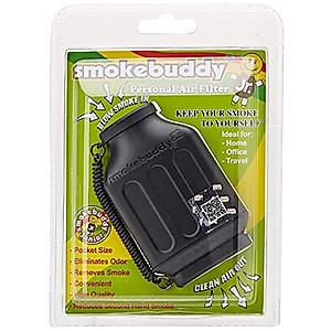 smokebuddy smokebuddy Jr Black Personal Air Filter