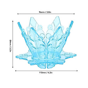 Pour over Coffee Dripper, Food Grade PP Coffee Filter Easy to Use Reusable for Drinking (Blue)