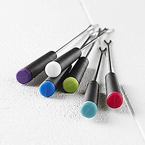Trudeau Meat Fondue Forks, Set of 6