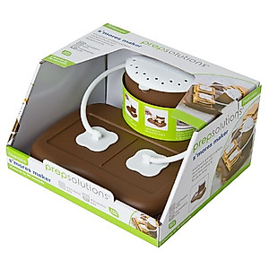Progressive Prep Solutions Microwave S'mores Maker, Brown/White