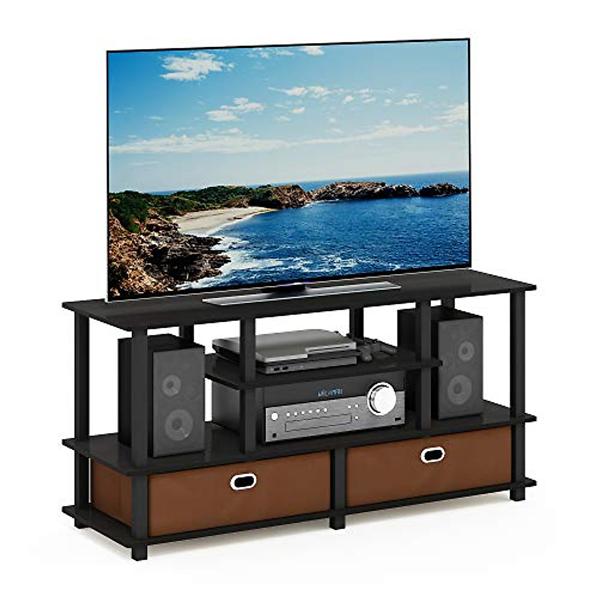 Furinno JAYA TV Stand for up to 50-Inch TV